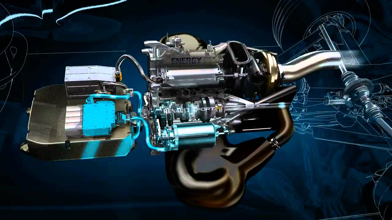 Formel 1 Motor Aufbau