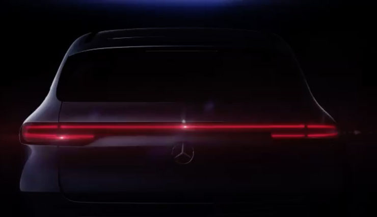 Mercedes Elektroauto-SUV EQC: So sieht das Heck aus - ecomento.de