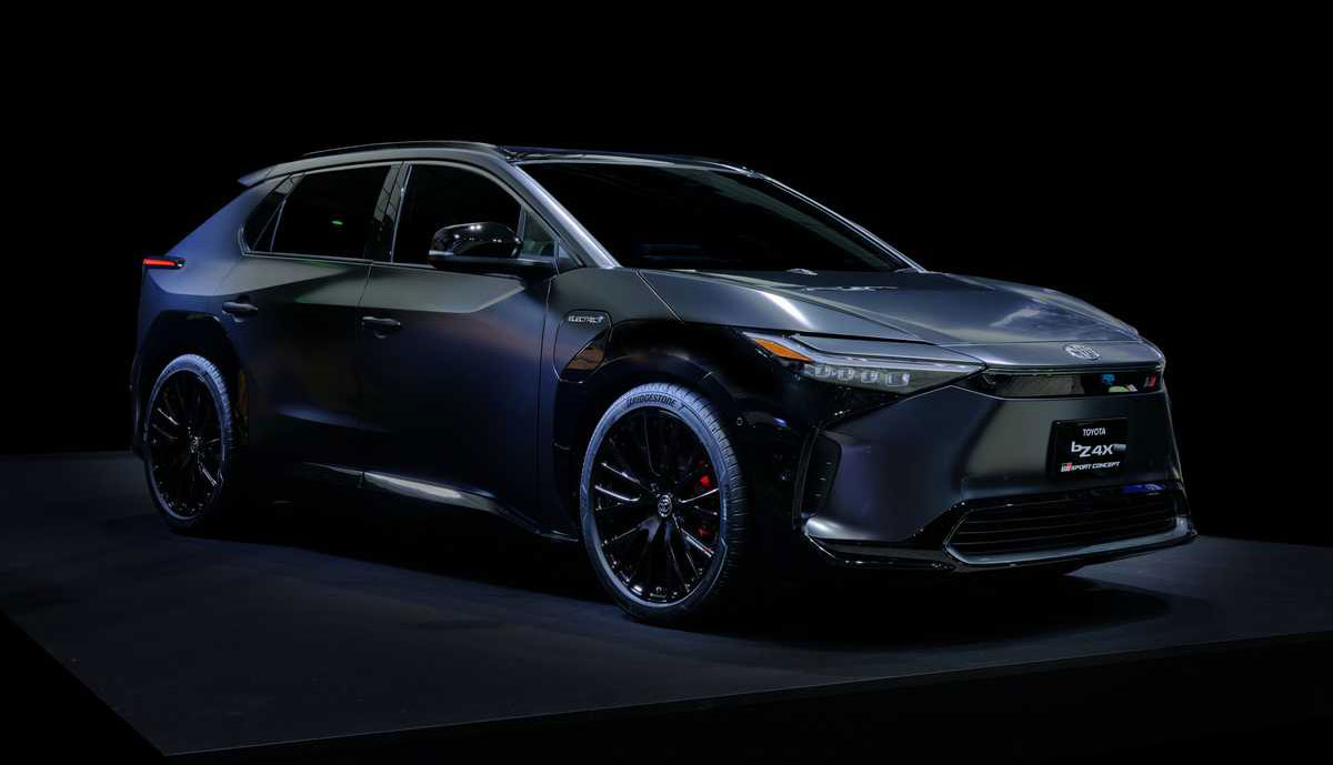 Toyota bz4x concept store