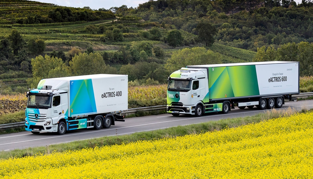Mercedes-Benz Trucks zeigt neuen eActros 400 - ecomento.de