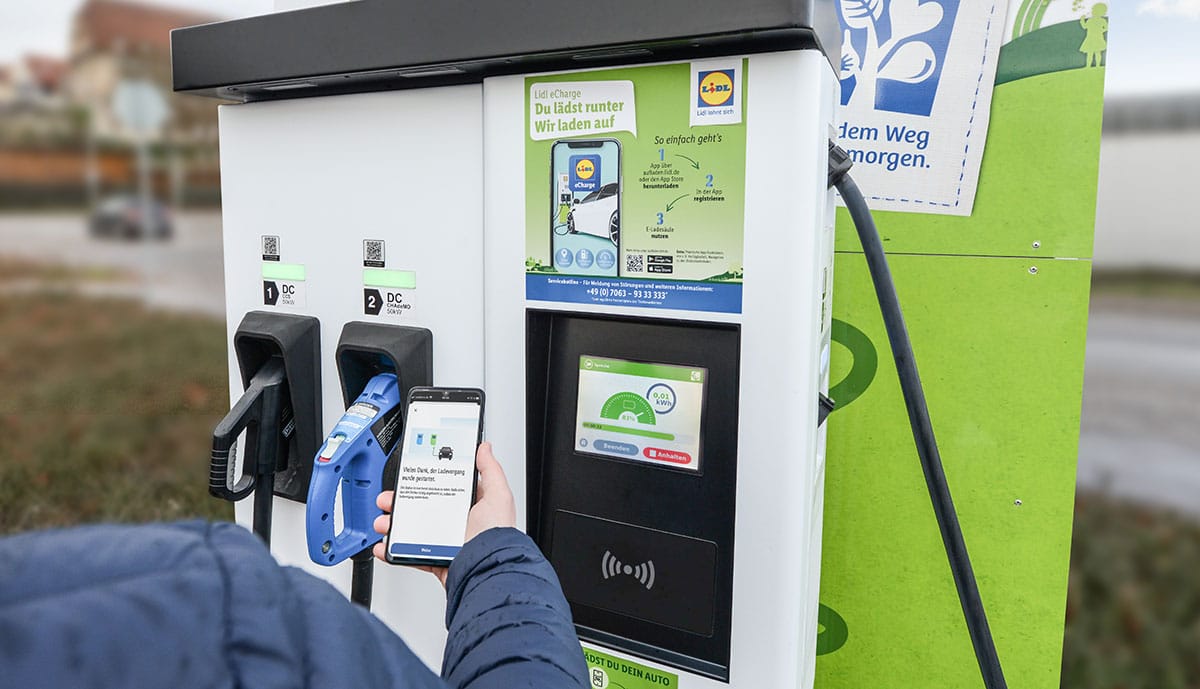 Lidl: DC-Laden für 27 Cent/kWh im Juni 2026 - ecomento.de